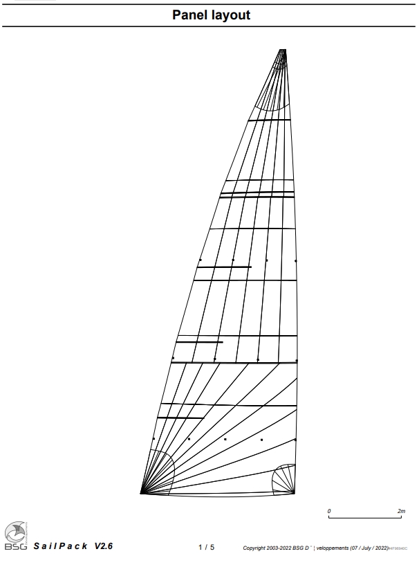 RADIAL LAMINATED MAINSAIL – LOONG SAILS-UK LIMITED